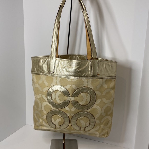 Coach | Bags | Gold Coach Bag | Poshmark